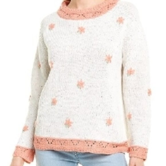 BURRYCO | Sweaters | Burryco Nwt Floral Cottage Core Embroidered ...
